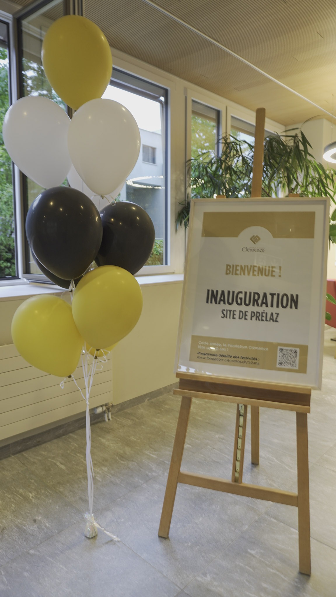Inauguration du site de Prélaz - Fondation Clémence